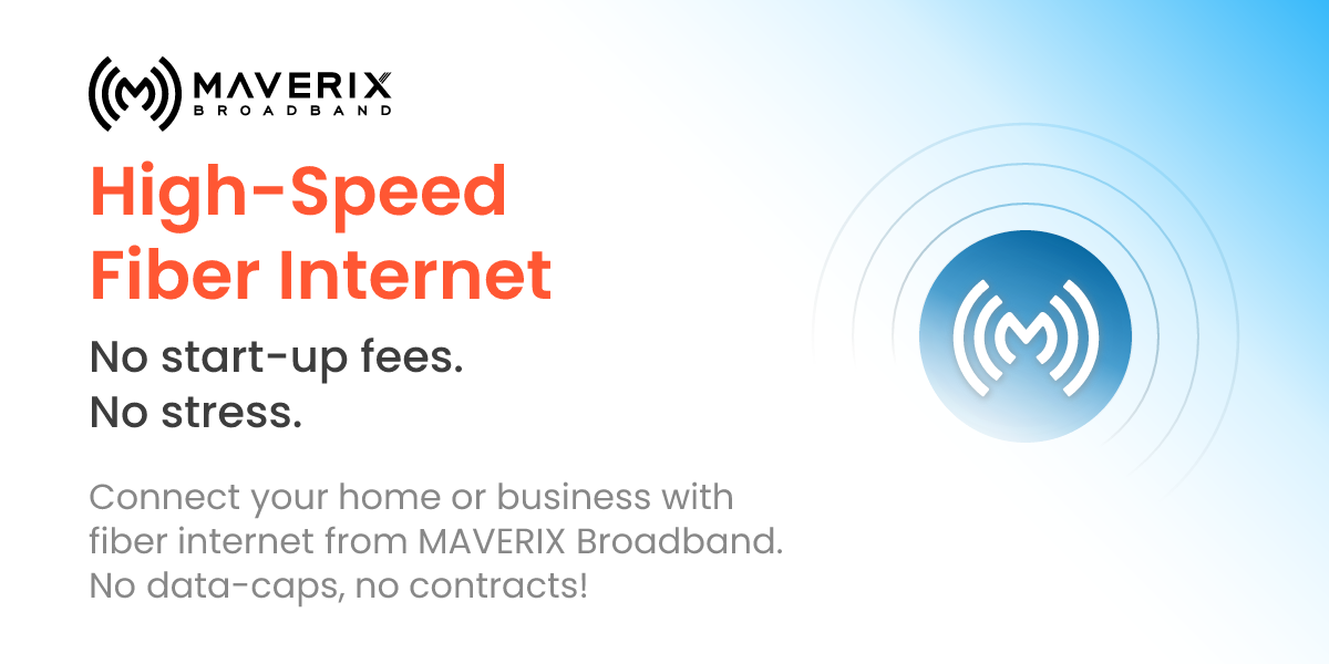 Internet de fibra de alta velocidad | Maverix Broadband